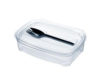 Container With Spork Cavity - Hos Win Enterprise Co., Ltd.