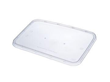 Compostable PP Rectangular Food Container Lid - Laiwell