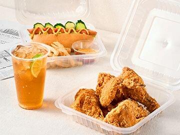 PP Food Container with Clamshell - LAIWELL