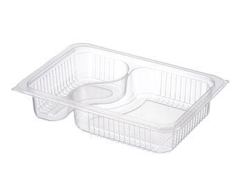 2 Divided Food Container (6oz / 12oz)