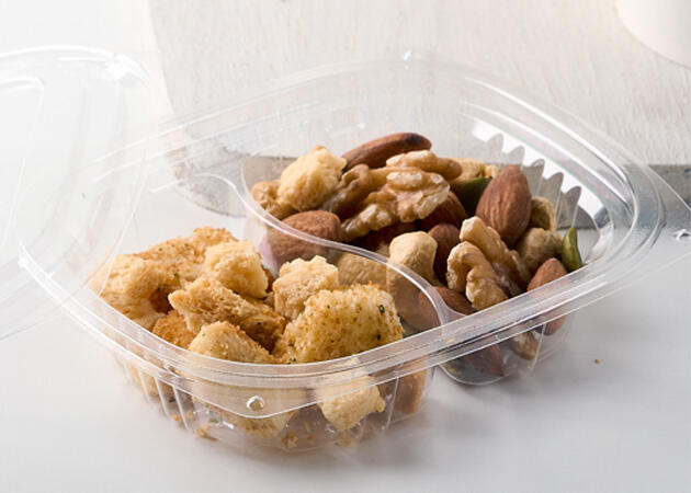 Clear Plastic Food Containers with Lids - LAIWELL